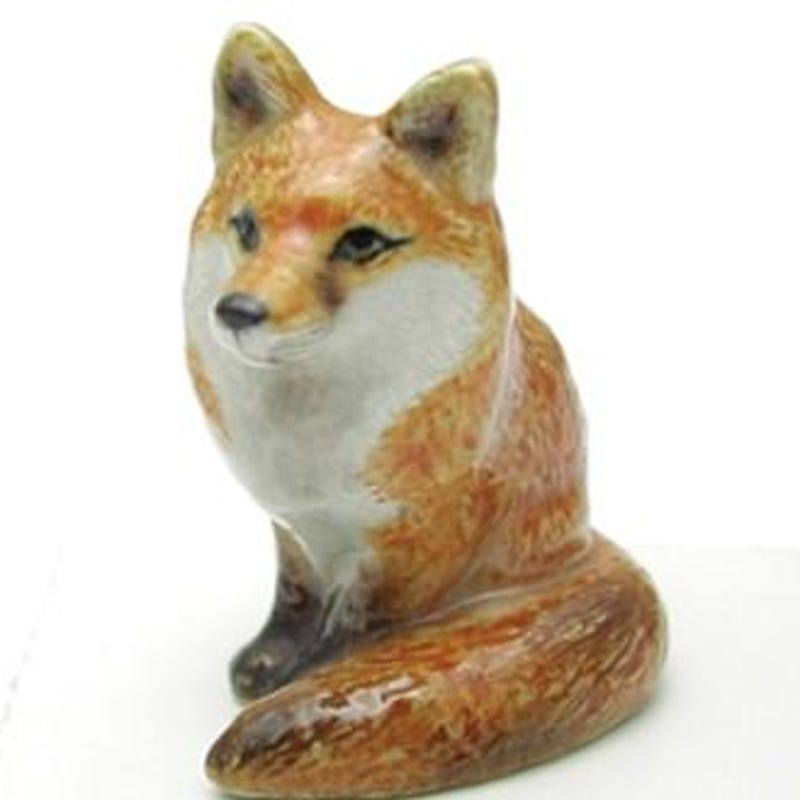 Ceramic Fox - Etsy