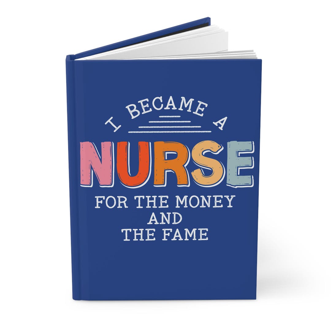 Nurse Life Journal, Funny Nurse Notebook, Gift for Nursing Student ...