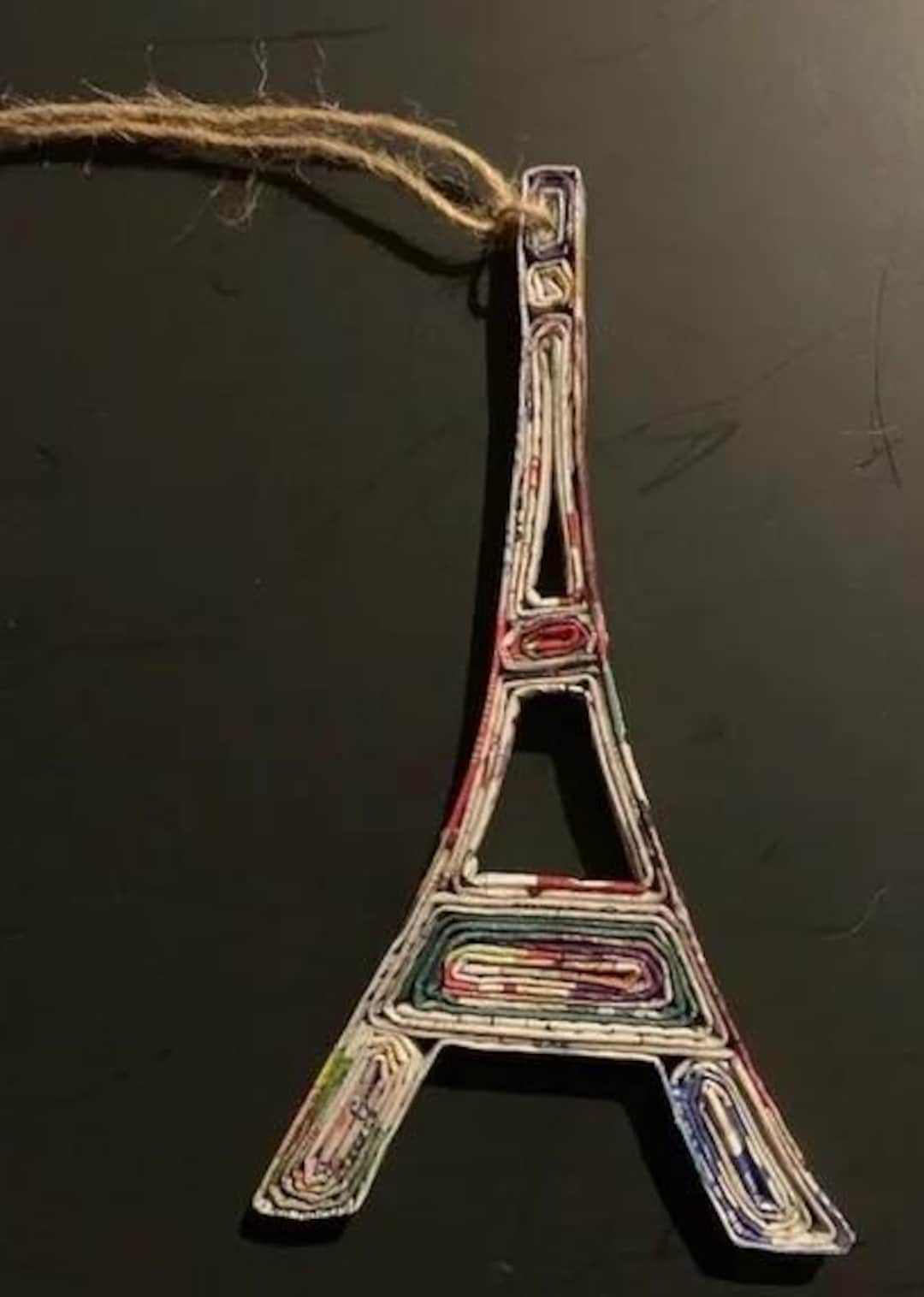 Hand-crafted Quilled Paper Ornament of the Eiffel Tower - Etsy