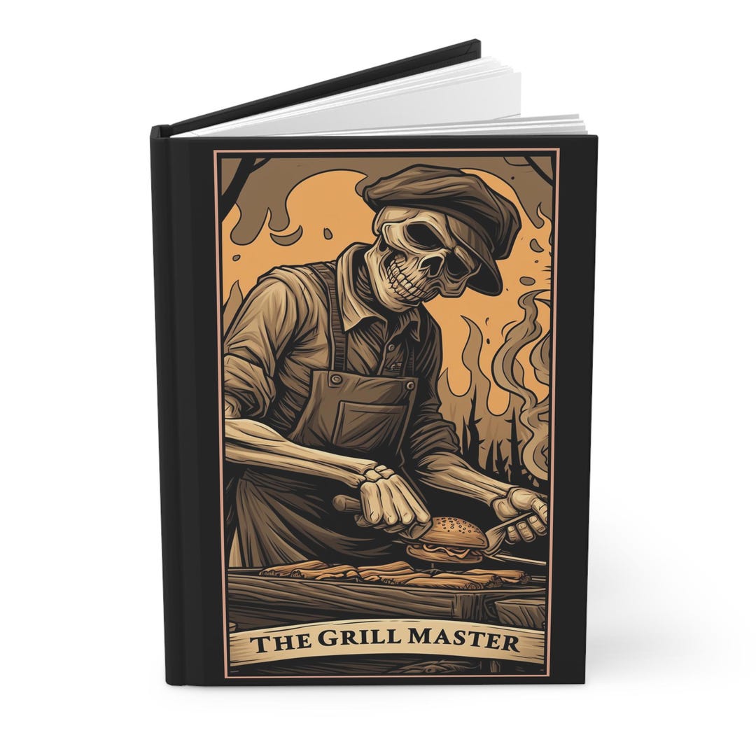 Day of the Dead-inspired "the Grill Master" Hardcover Journal, Perfect ...
