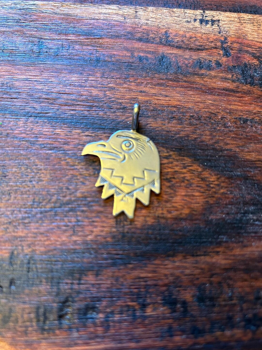 Navajo-crafted Pendant Alpaca Silver Eagle Head 29618 - Etsy