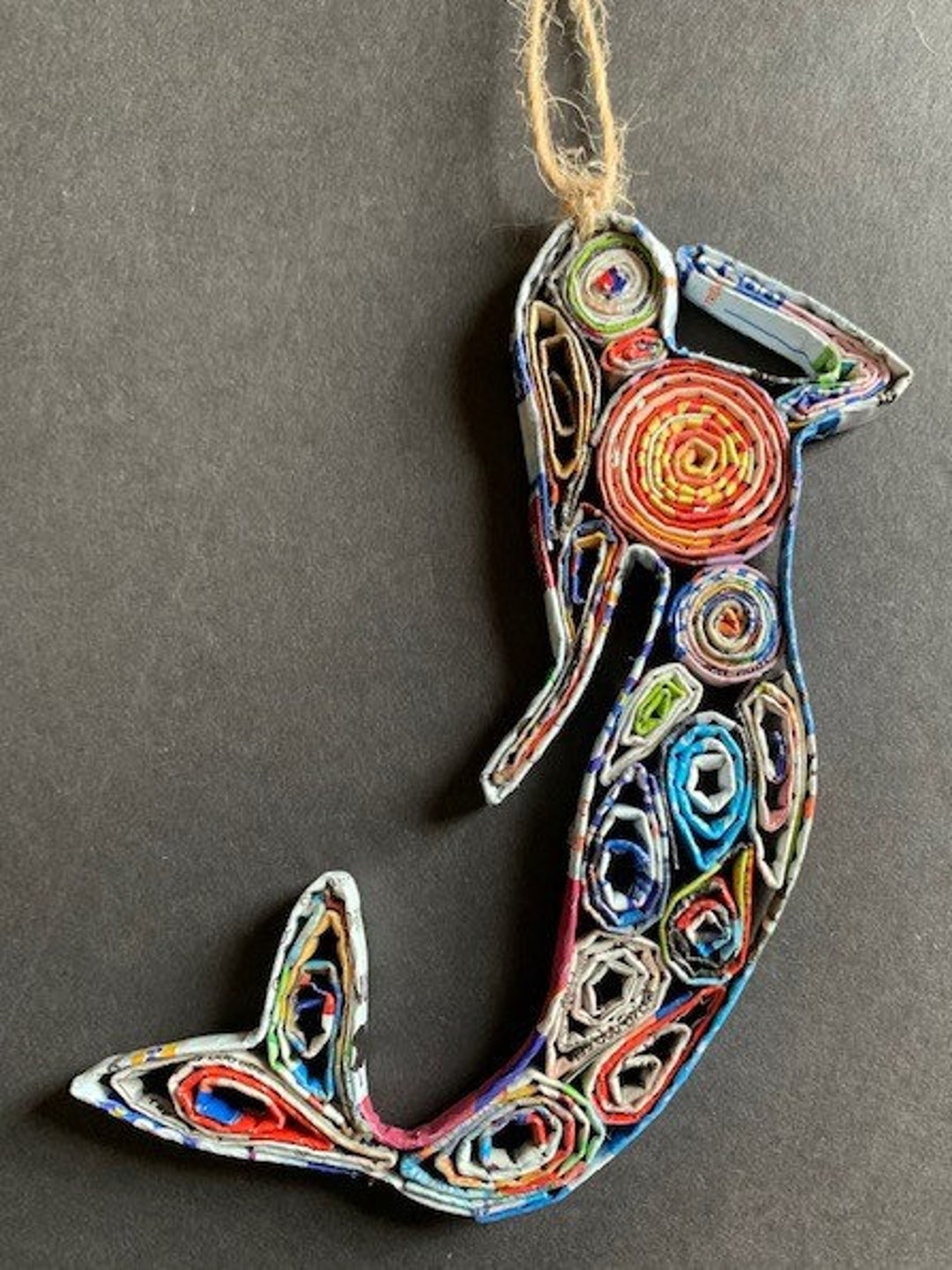 Hand-crafted Quilled Paper Mermaid Ornament Recycled, Eco-friendly - Etsy