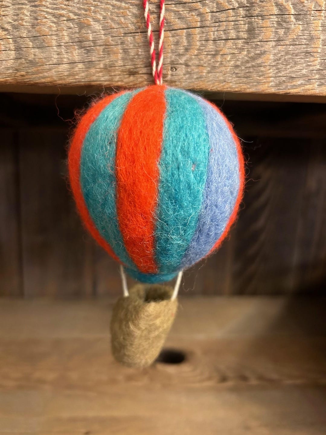 Hand-felted Hot Air Balloon Ornament 29419 - Etsy