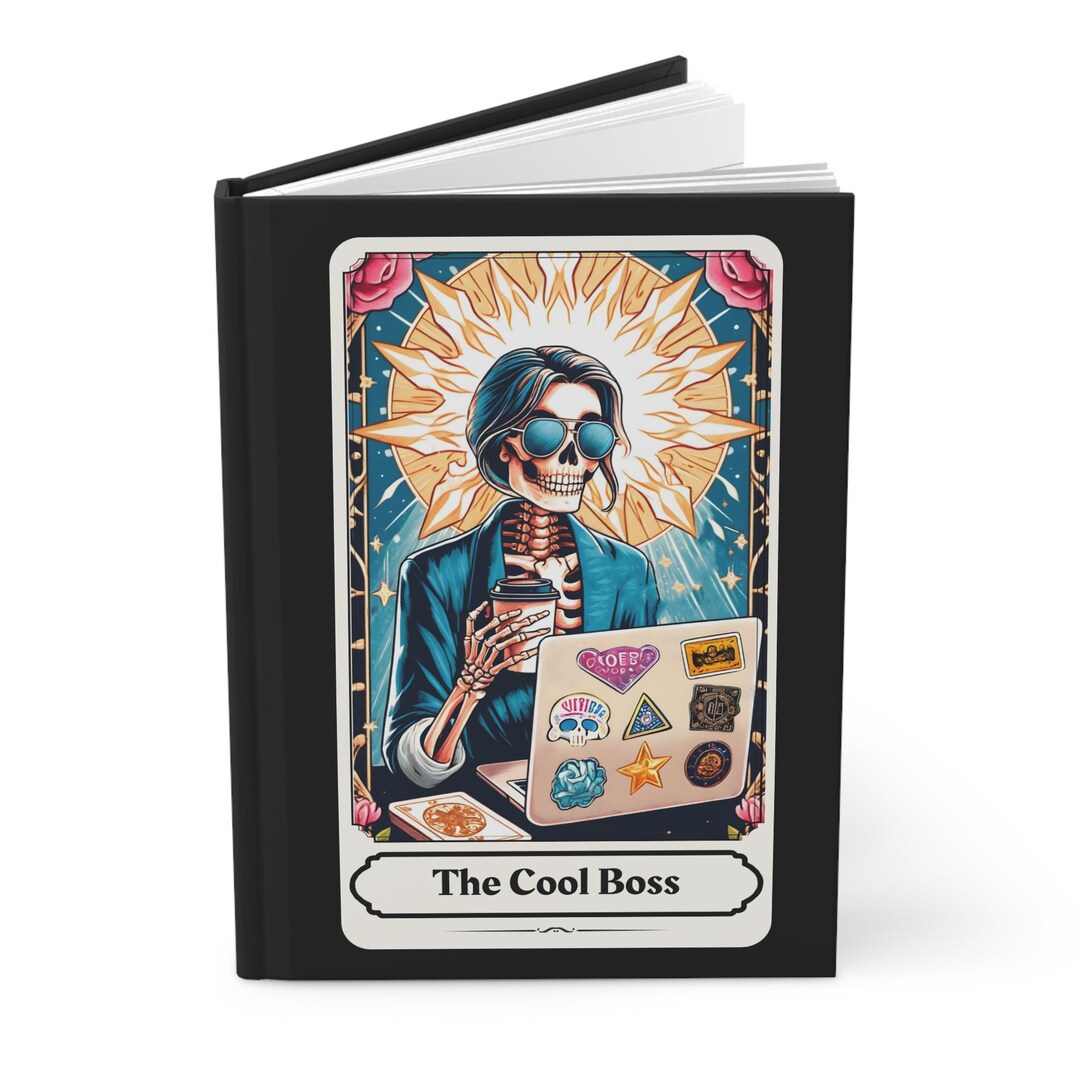 Fun "the Cool Boss" Hardcover Journal - Perfect Gift for Female Boss ...