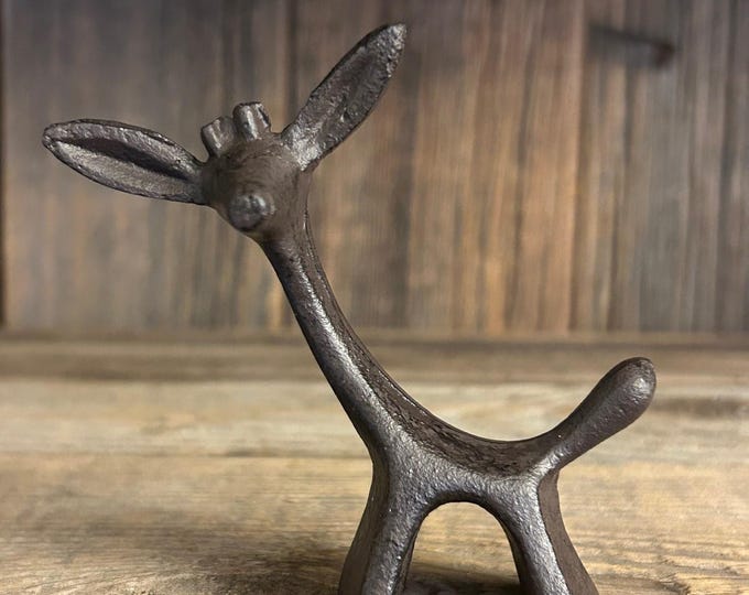 Primitive Style Cast Iron Giraffe Miniature Figurine 30381 - Etsy