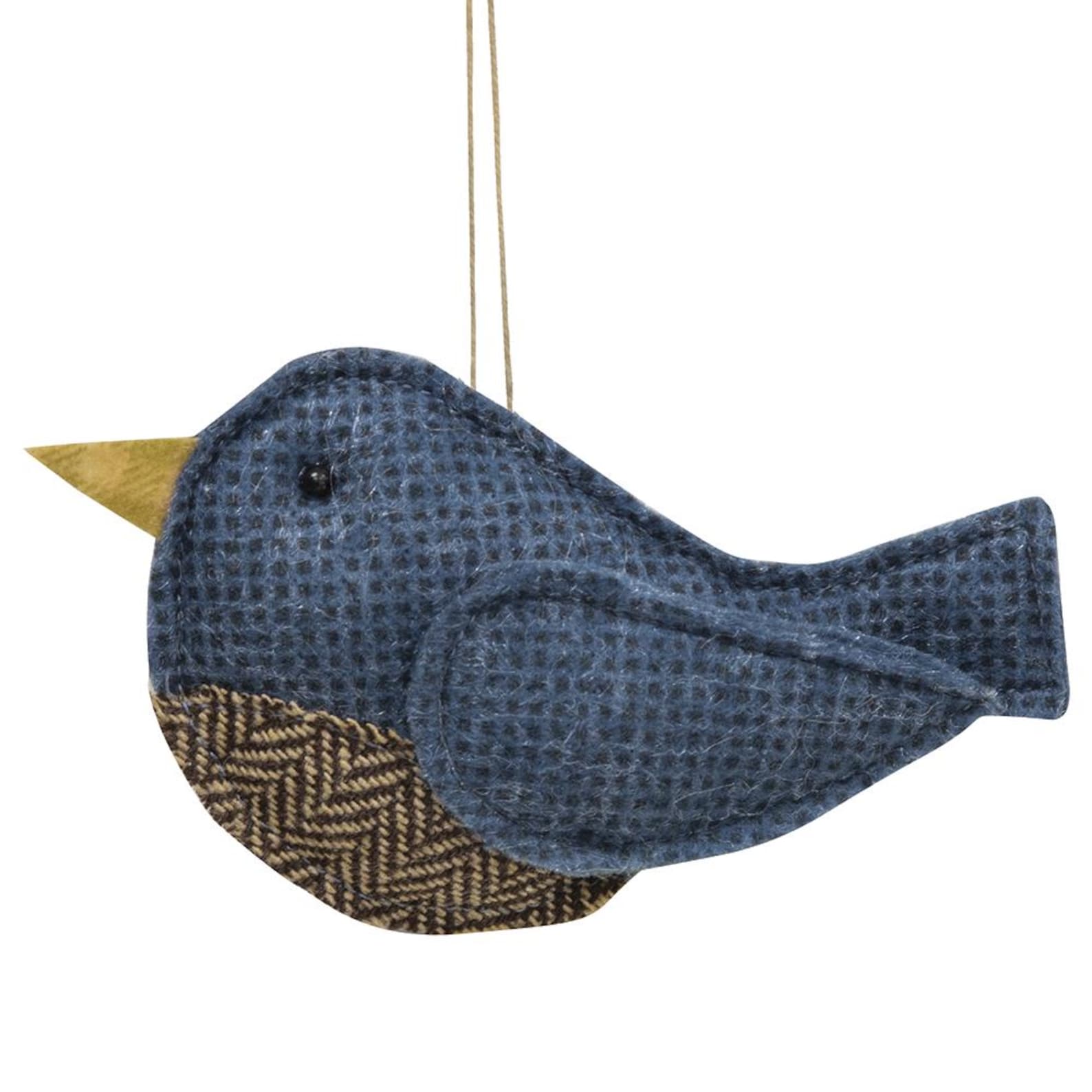 Fabric Applique “tweedy Bird” Bluebird Ornament or Applique 27682 - Etsy