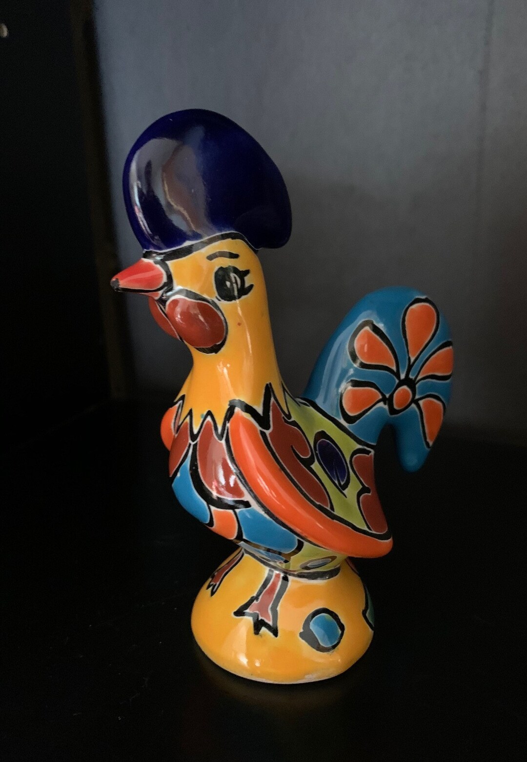 Authentic Hand-painted Talavera El Gallo Rooster – Small - Etsy