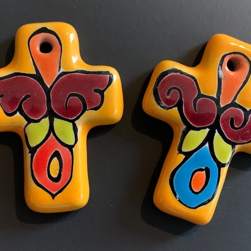 Handpainted Cross - Etsy