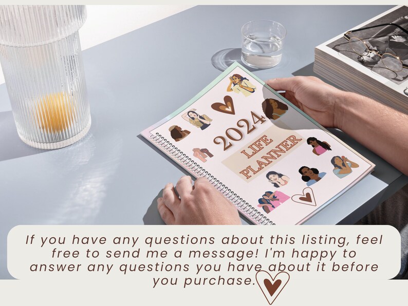 2024 Digital Planner, Life Planner, Daily, Weekly, Monthly, 2024 ...