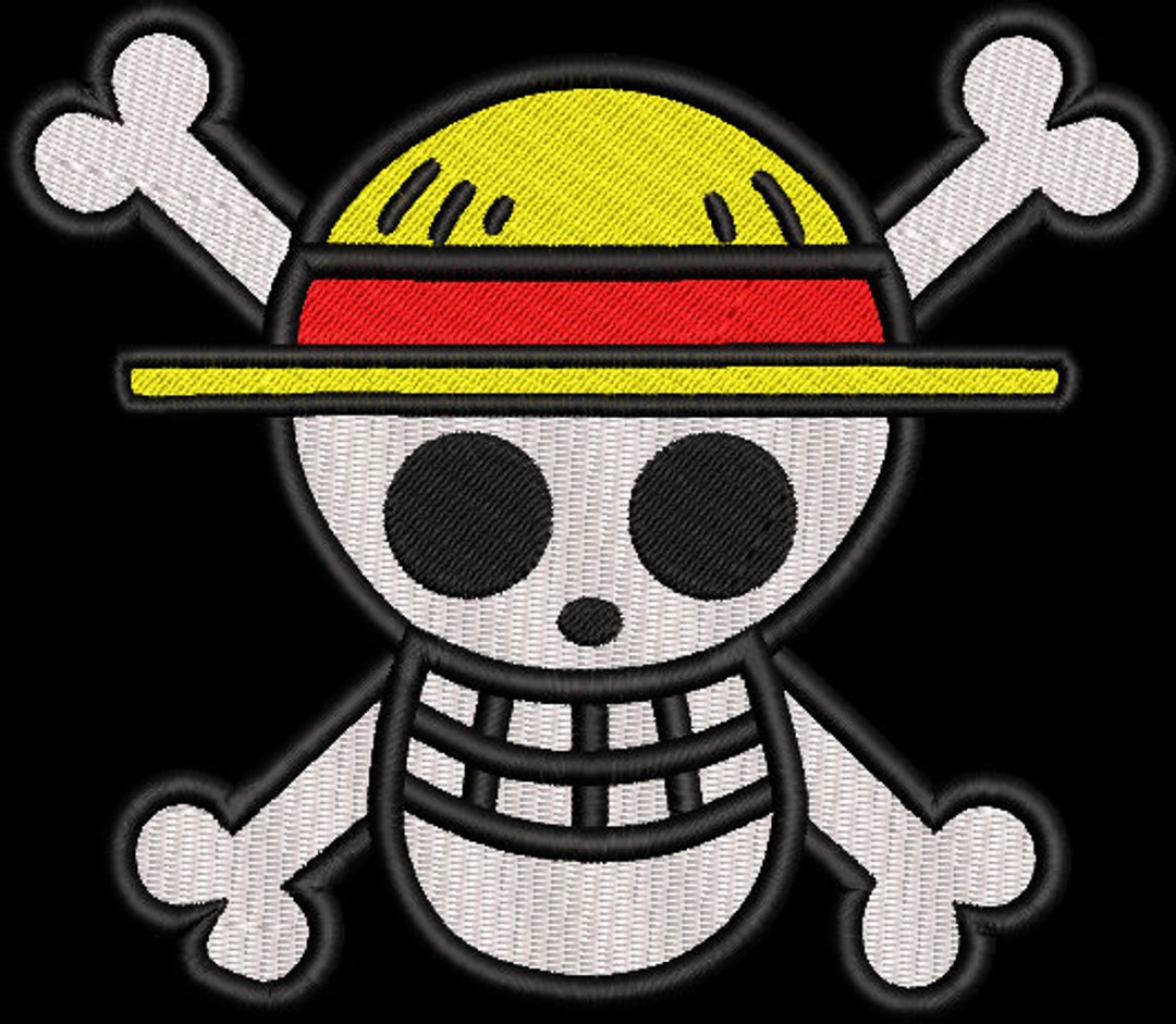 One Piece Embroidery Design - Etsy