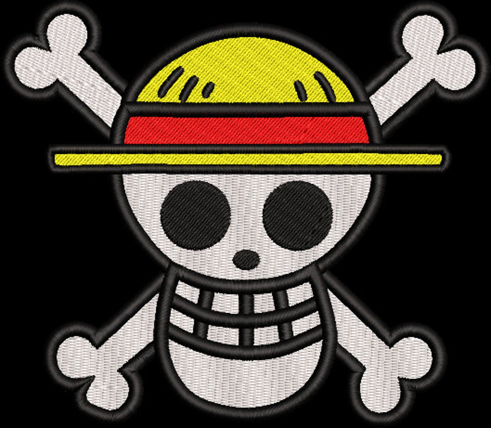 One Piece Embroidery Design - Etsy