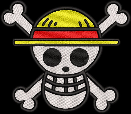 One Piece Embroidery Design - Etsy