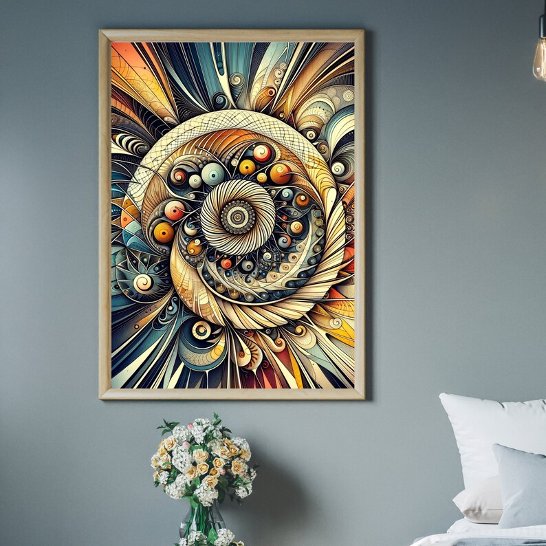 Spiritual Mandala Energy Art, Sacred Geometry Digital Print, Chakra ...