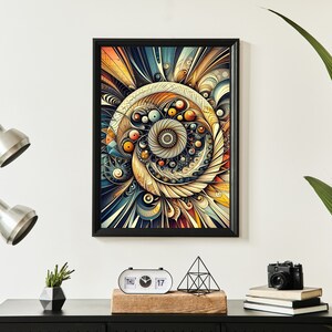 Spiritual Mandala Energy Art, Sacred Geometry Digital Print, Chakra ...