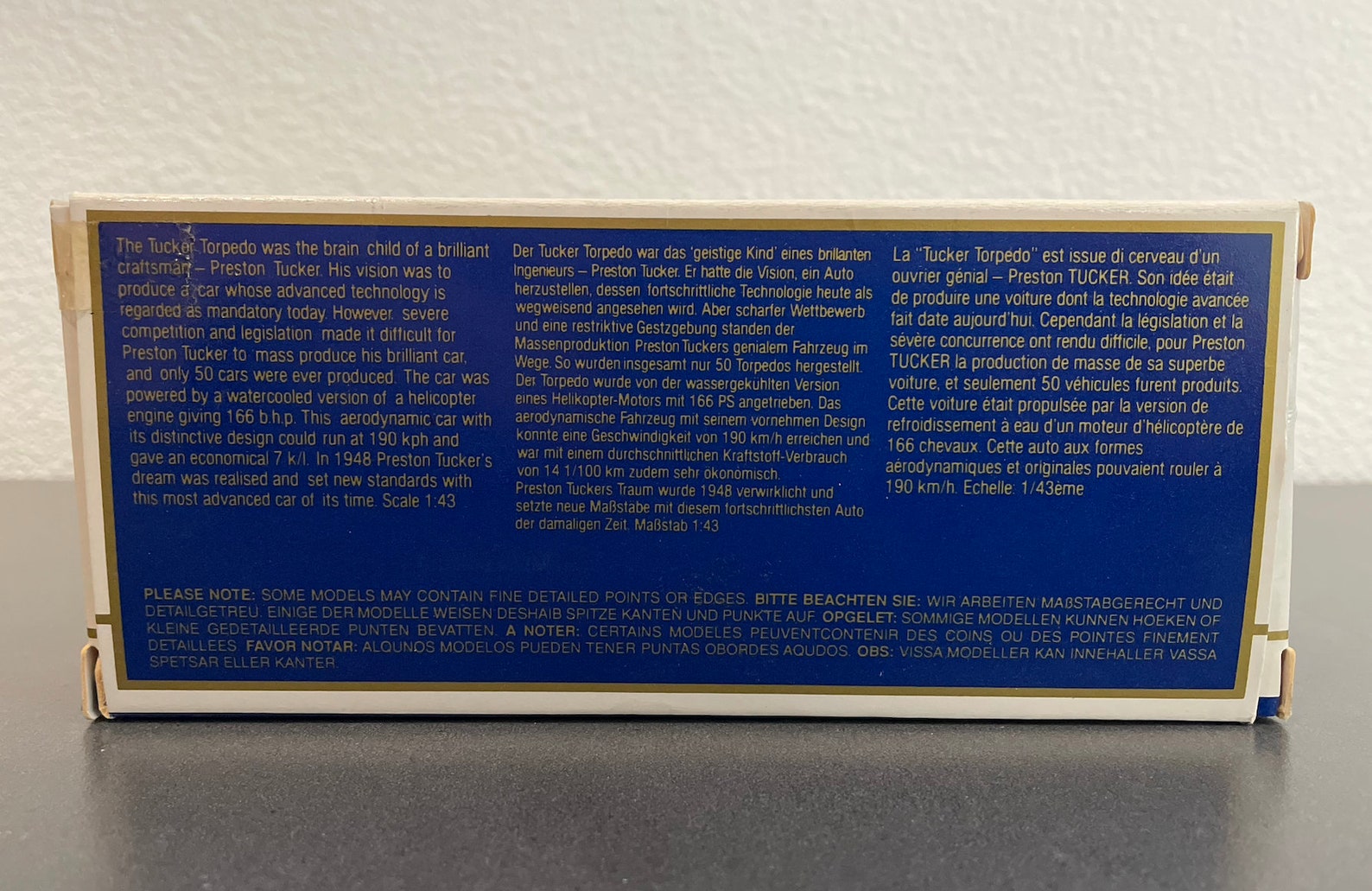 1993 Matchbox Collectible | the Dinky Collection | 1948 Tucker Torpedo ...