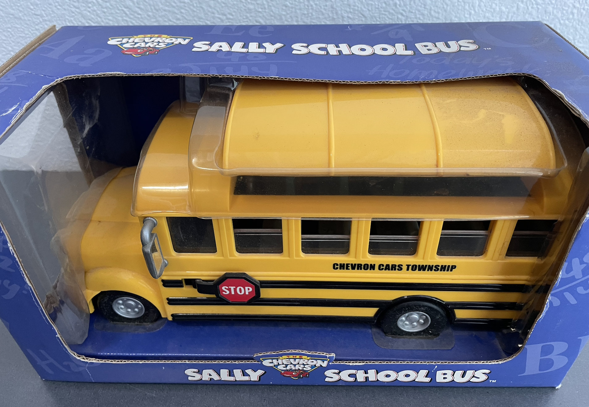 2001 the Chevron Cars | Sally School Bus | Techron | Collectible ...