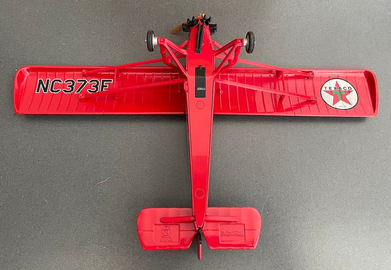 1998 Wings of Texaco | 1929 Curtiss Robin Airplane | Die Cast | Red ...