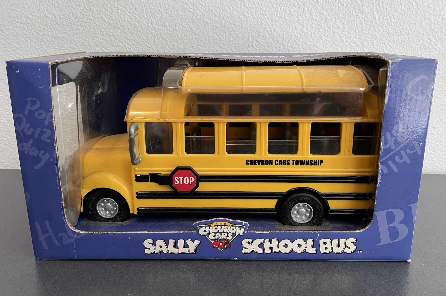 2001 the Chevron Cars | Sally School Bus | Techron | Collectible ...