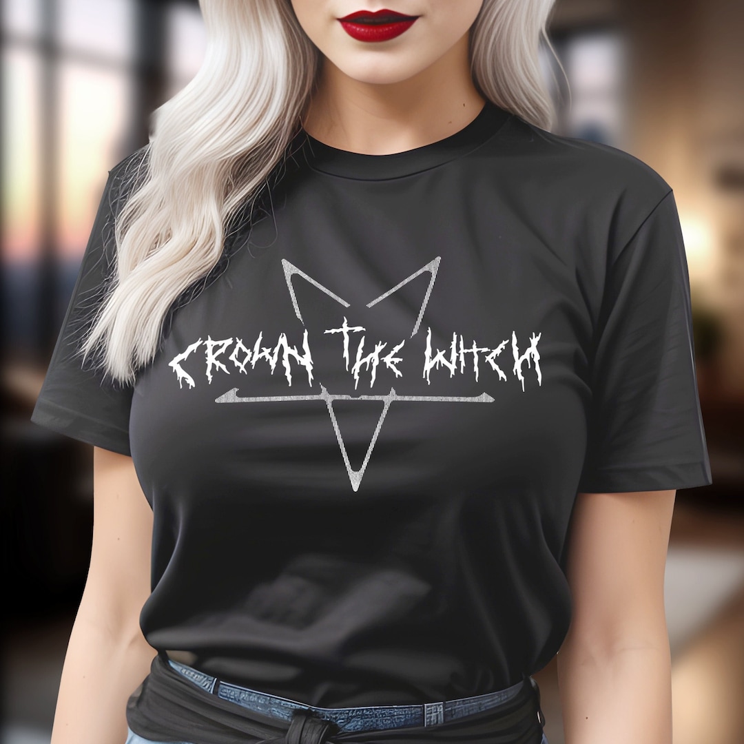 Crown the Witch T-shirt, Ireland 2024 Tee, Gothic Gift Shirt, Bambi ...