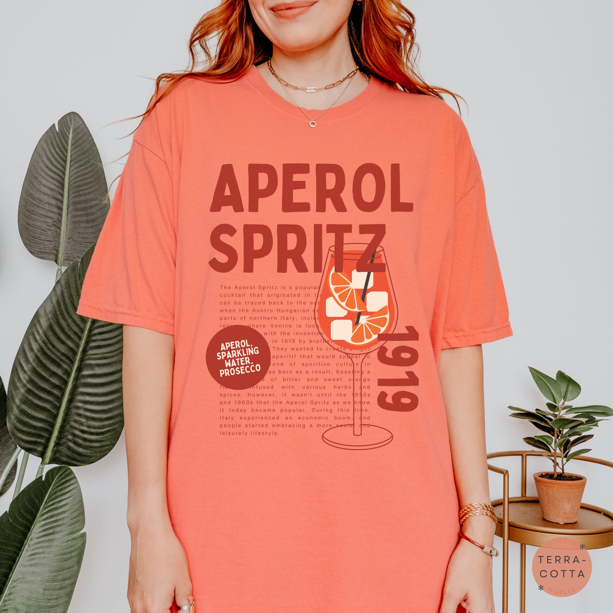 Aperol Spritz Shirt, Retro Cocktail Shirt, Aperol Spritz Tshirt, Trendy ...