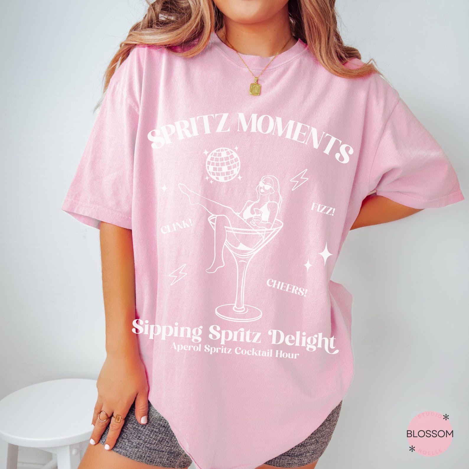 Aperol Spritz Shirt, Spritz Social Club, Cocktail Graphic Tee, Comfort ...