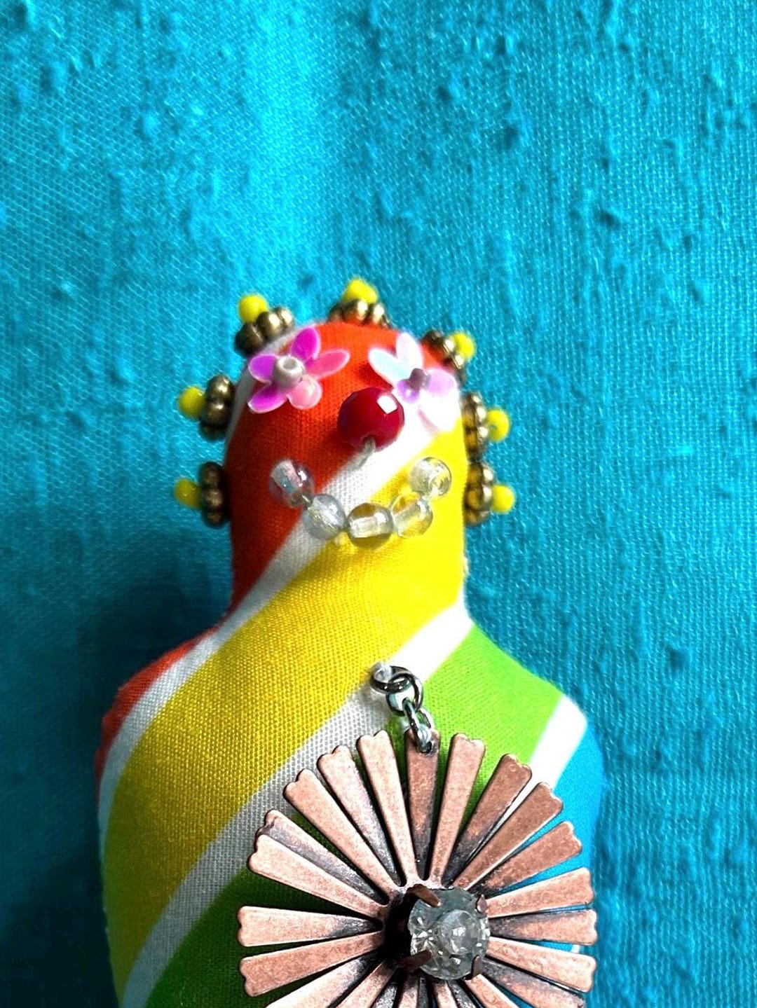 Beaded PRIDE Talisman Doll - Etsy