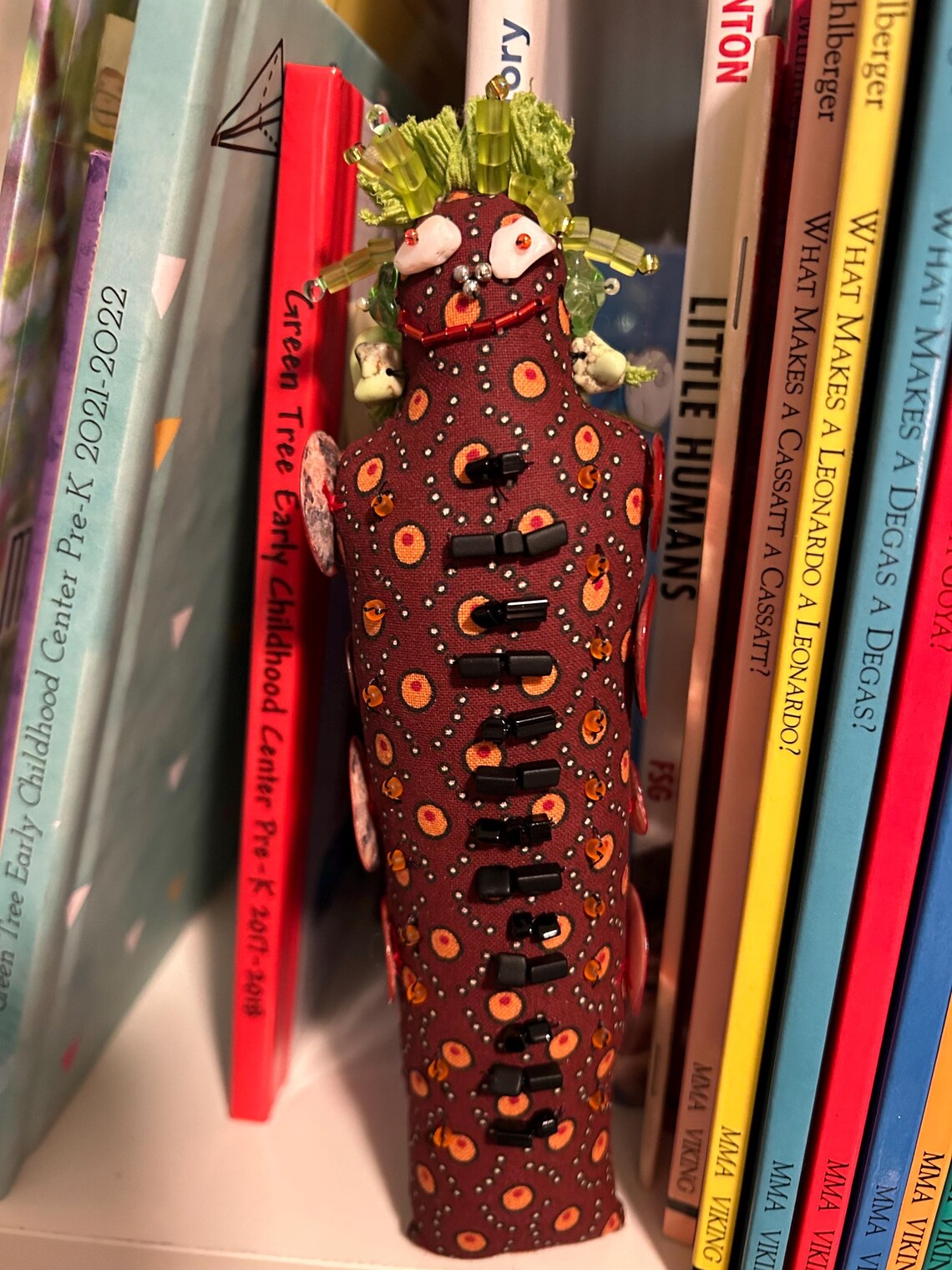 Hand Sewn Beaded Talisman Doll - Etsy