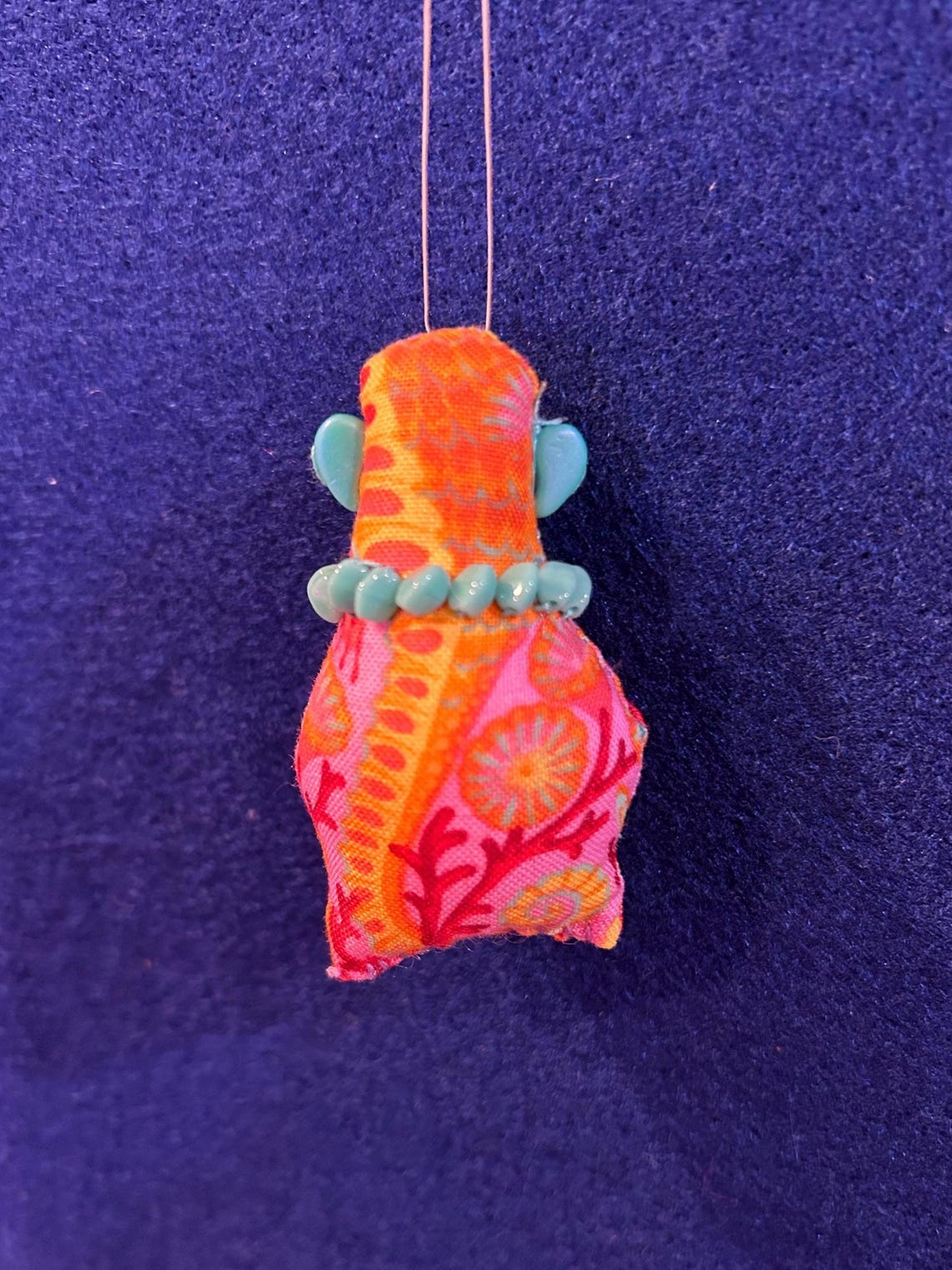 OOAK Hand Sewn Cute Little Beaded Baby Talisman Ornament - Etsy