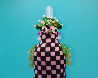 OOAK Hand Sewn, Cute Little Beaded Baby Talisman Doll Ornament - Etsy