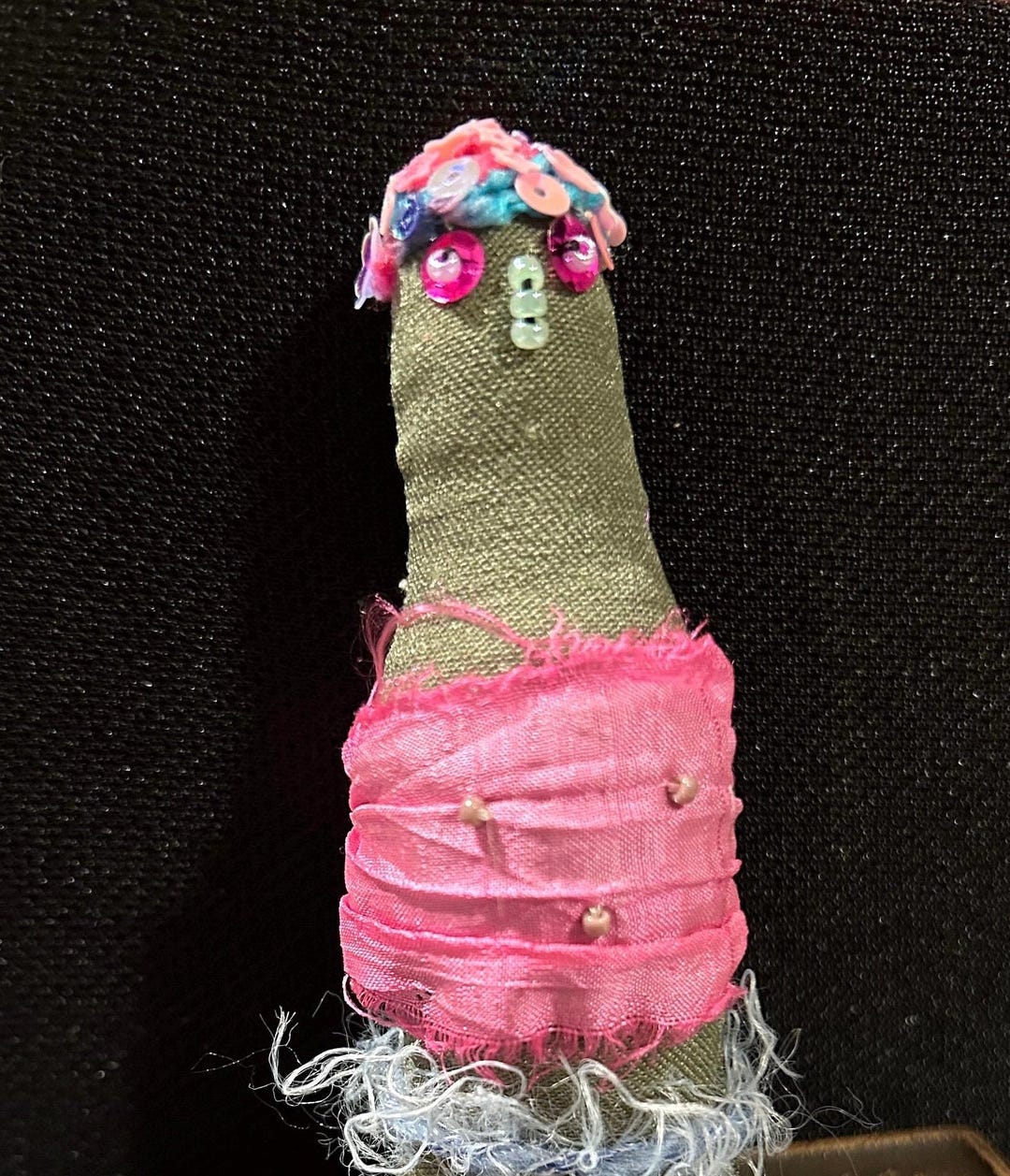 Hand Sewn Cute Little Beaded Baby Talisman - Etsy