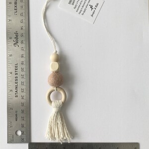 Hanging Aromatherapy Diffuser With Square Bead - Etsy