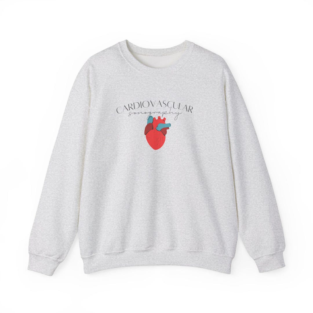 Anatomical Heart Sweatshirt Cardiology Lover Gift Medical Doctor ...