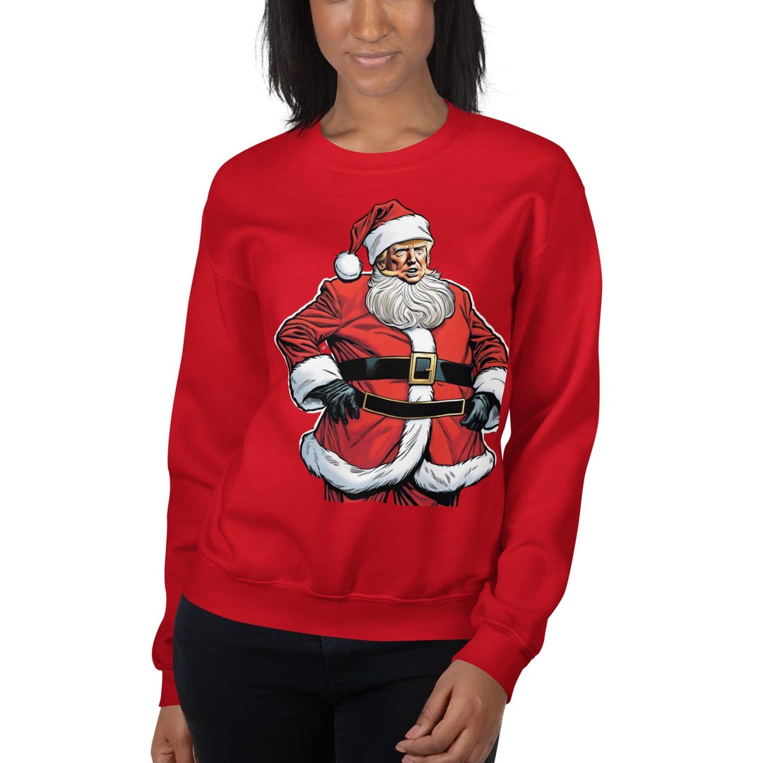 Trump Christmas Sweater,trump 2024 Christmas Sweatshirt,sarcastic Trump ...