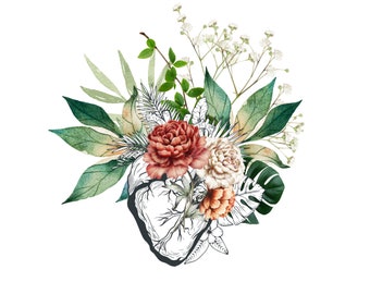 Heart Digital Design, Heart Frame, Instant Download, Shape Png, - Etsy