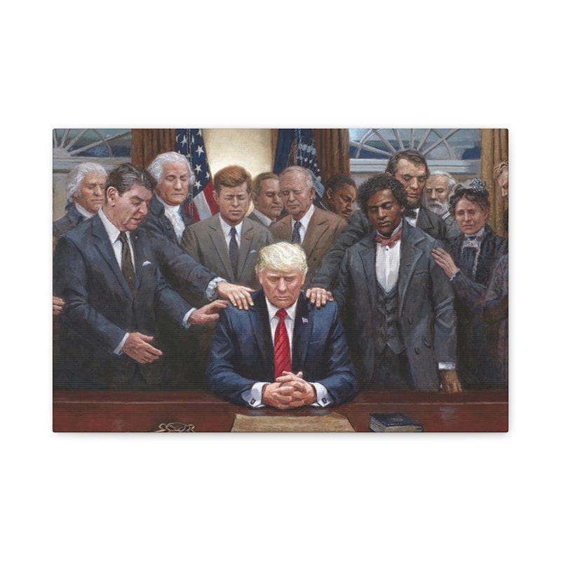 Trump Canvas Wall Art - Etsy