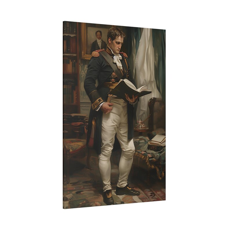 Tableau Portrait de Napoléon, oeuvre d'art sur toile, Art de l'histoire ...