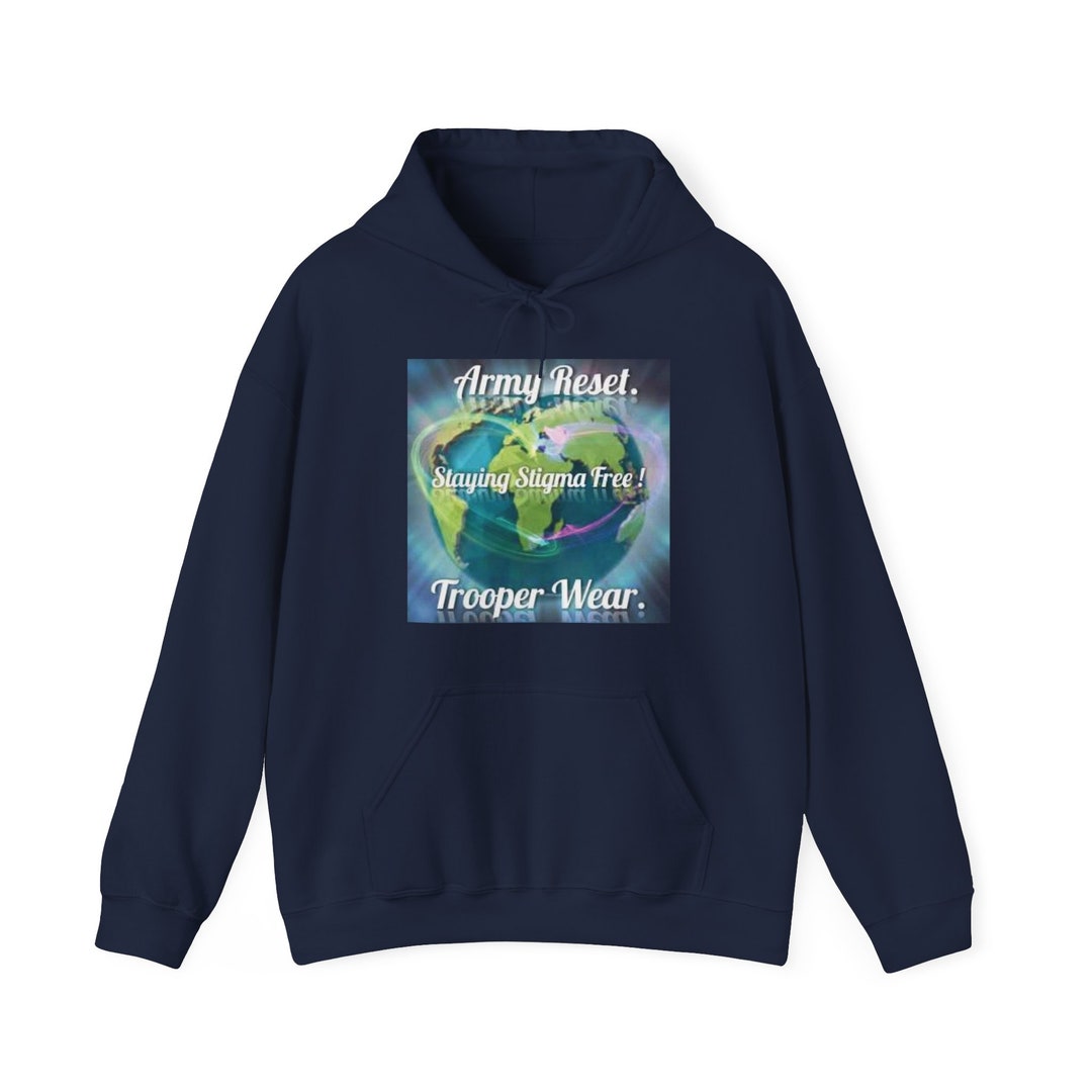 Staying Stigma Free Hooded Sweatshirt in Support of Mental Health ...