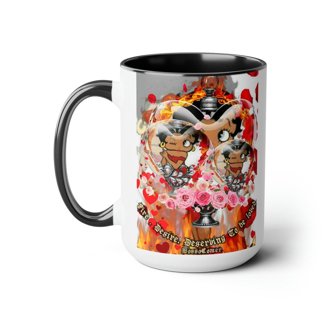 Betty Boop Coffee Mug 15oz - Etsy