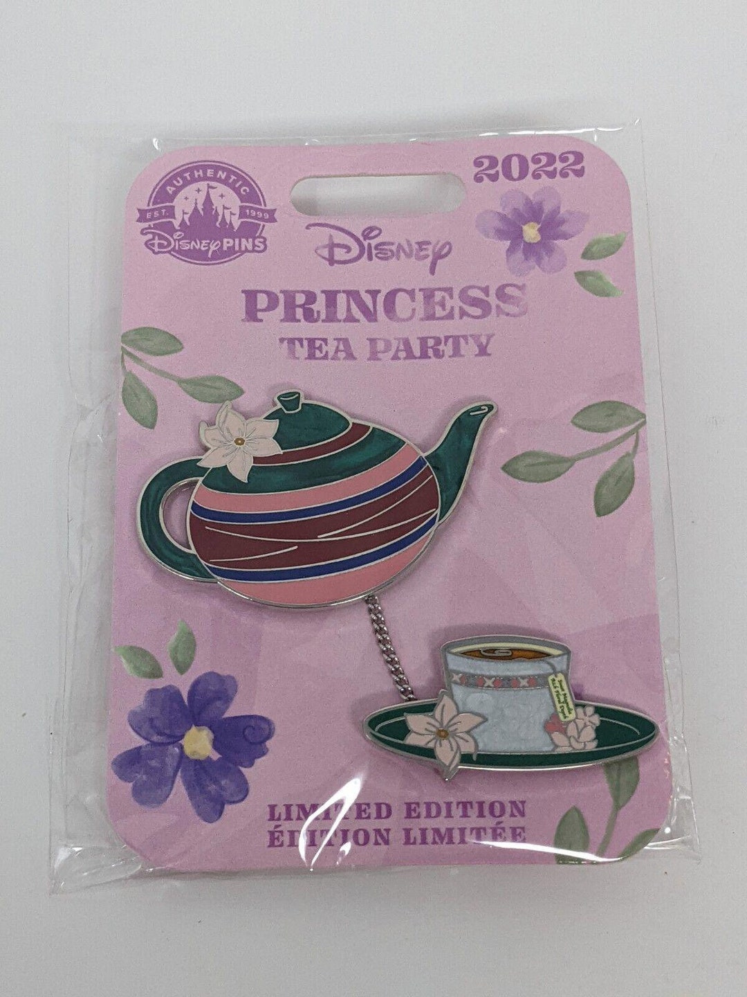 Mulan Disney Princess Tea Party LE Dangle Pin - Etsy