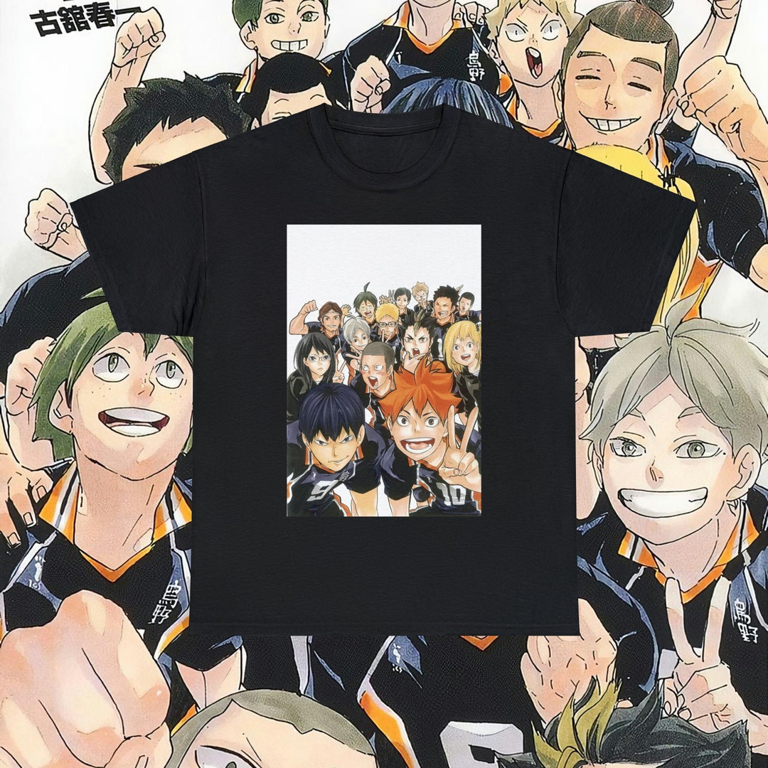 Anime Shirt, Kageyama, Shoyo Hinata, Haikyuu, Karasuno, Unisex Tee ...