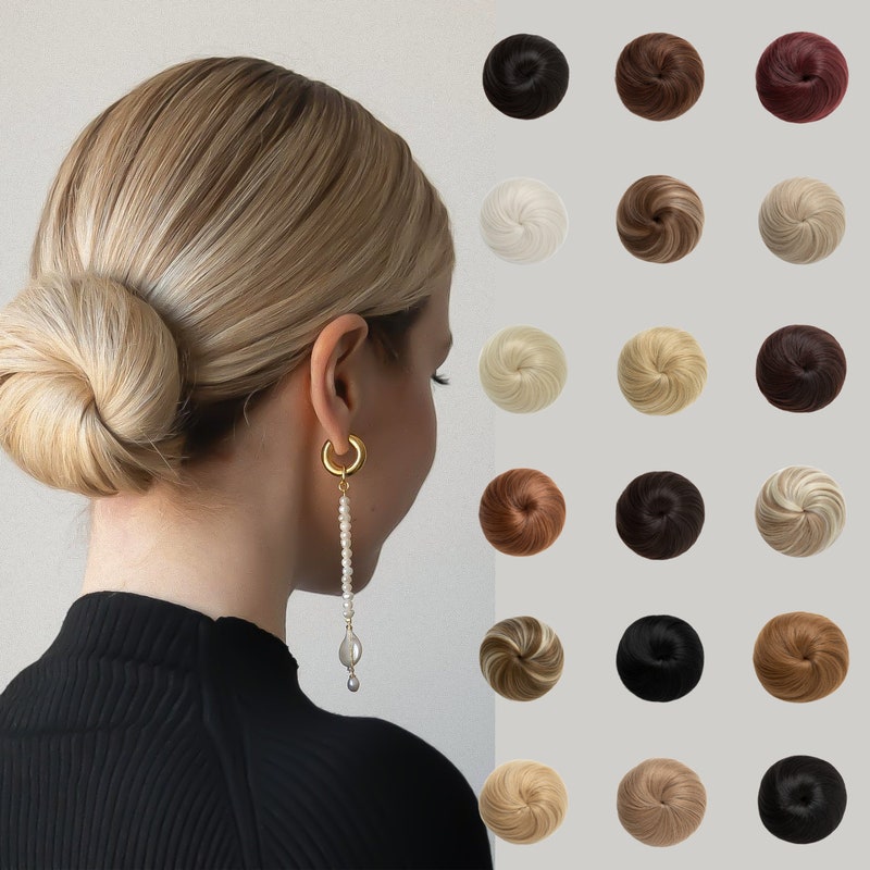 Hair Bun Hair Extension - Etsy UK