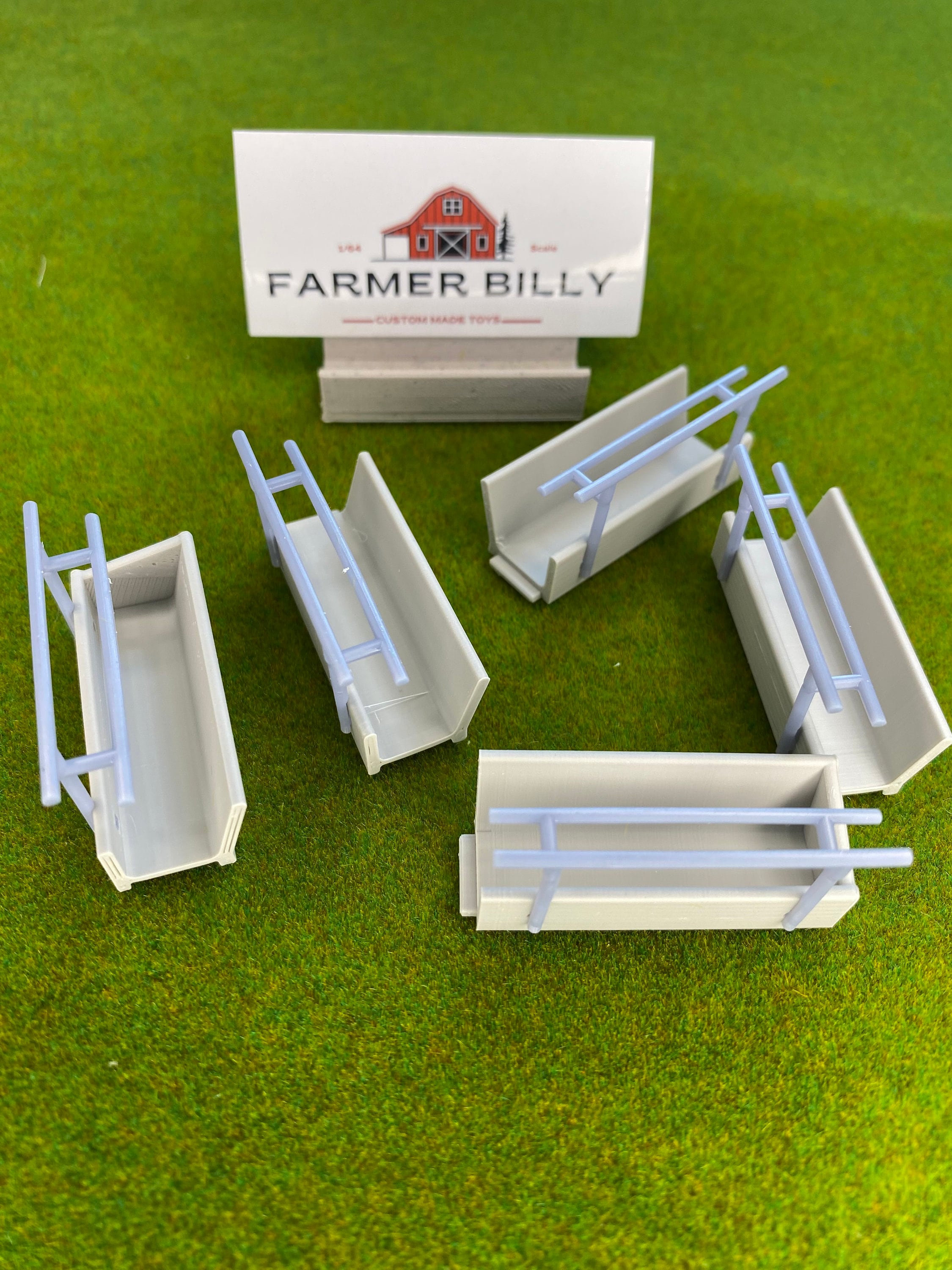 Concrete J Bunk Feeder 1/64 Scale Model. - Etsy