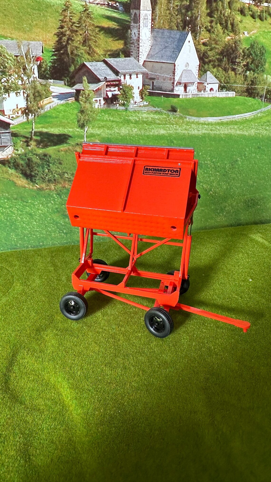 Richardton 1200 High Dump Wagon 1/64 Scale Model (please Read ...