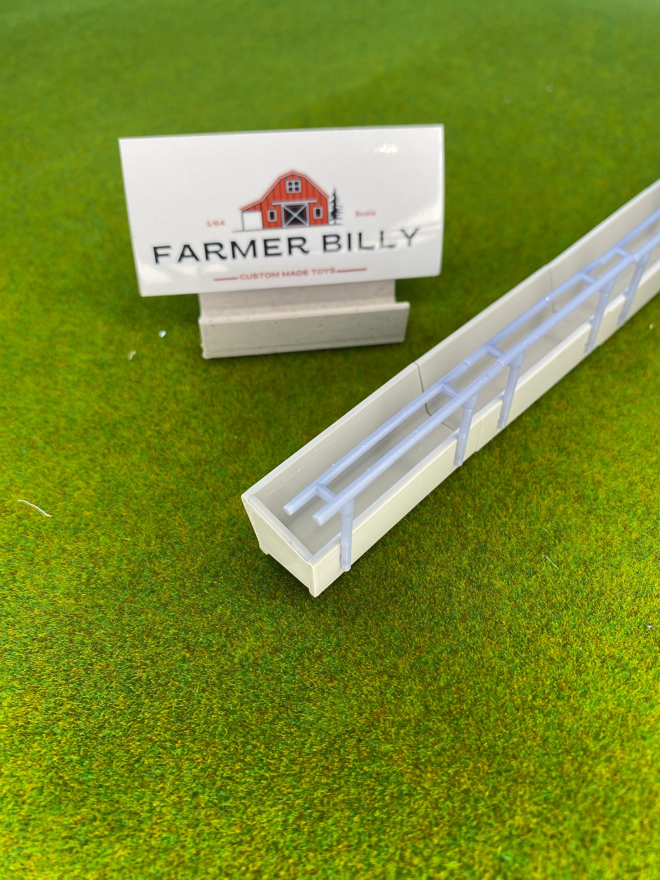 Concrete J Bunk Feeder 1/64 Scale Model. - Etsy