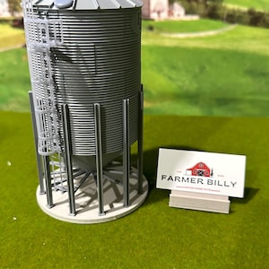 GSI 15ft Hopper Grain Bin 1/64 Scale Model - Etsy