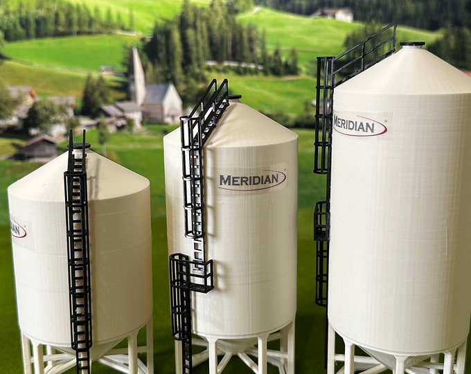 Meridian 1500 Series Smooth Wall Bins 1/64 Scale Model.(please Read the ...