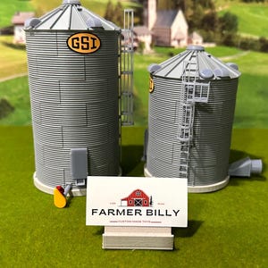 GSI 15 Ft Grain Bin 1/64 Scale Model - Etsy