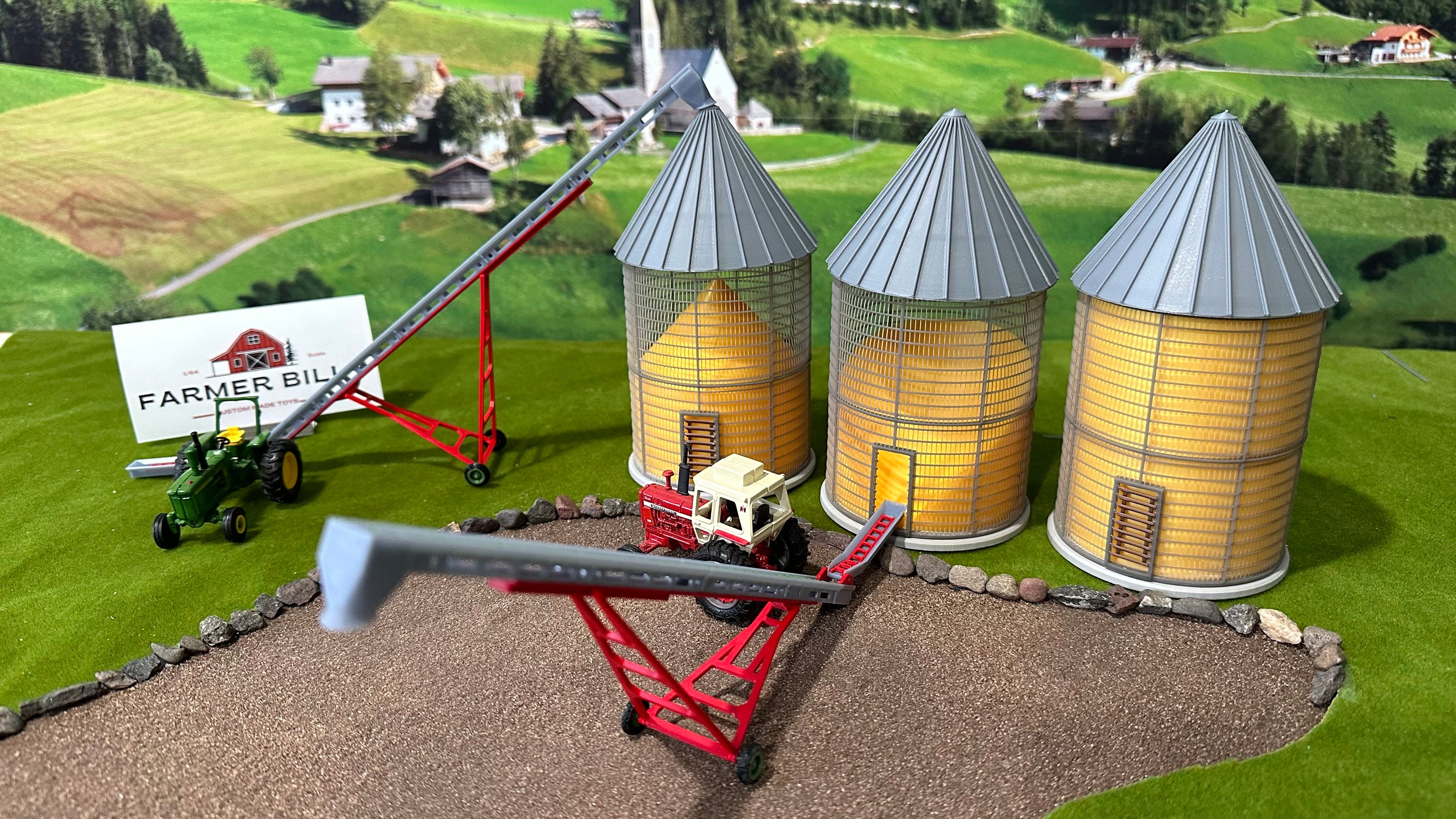 Kewanee 600 Corn and Hay Elevator 1/64 Scale Model.(please Read ...