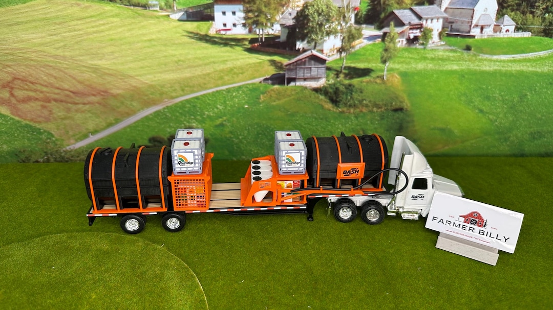 Dash 45ft Tandem Axle Nurse Trailer 1/64 Scale Model Toy( Please Read ...
