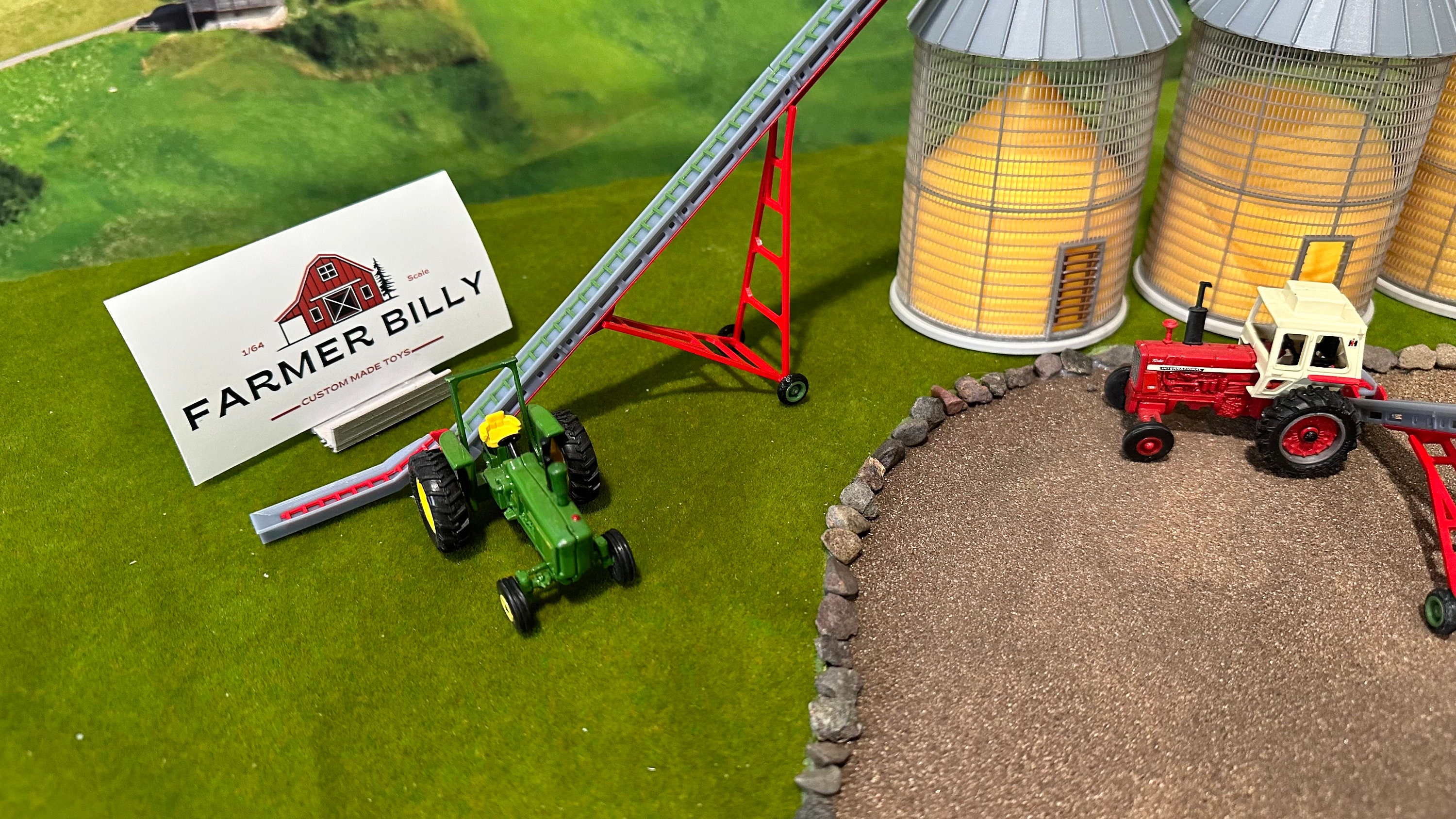 Kewanee 600 Corn and Hay Elevator 1/64 Scale Model.(please Read ...